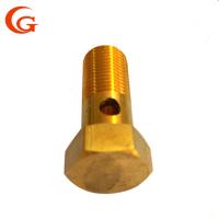 China B124 150 PSI Lead Free Thread Hexagonal Brass Compression Fitting for sale