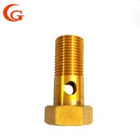 China B124 150 PSI Lead Free Thread Hexagonal Brass Compression Fitting for sale