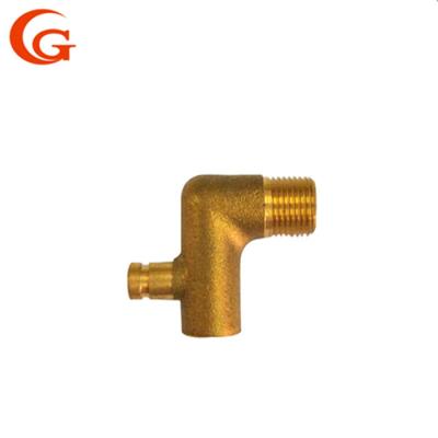 Cina L'OEM un tubo flessibile Barb Elbow, maschio da 90 gradi ha forgiato 1 gomito d'ottone a 2 pollici da 90 gradi in vendita