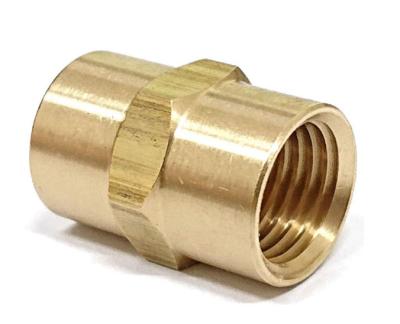 Cina Montaggio di metropolitana d'ottone a 1/4 pollici del NPT X a 1/4 pollici NPT dell'accoppiamento del capezzolo in vendita