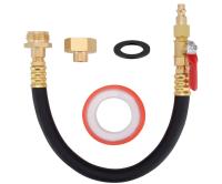 China 1/4'' RV Winterizing Brass Tee Fitting Round Head Code for sale