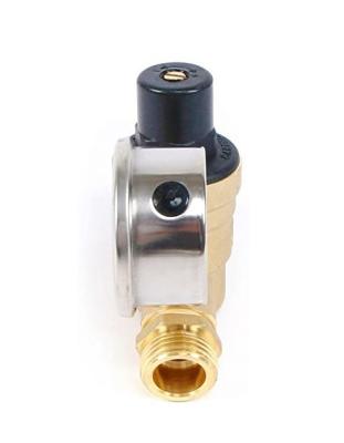 Cina Regolatore di pressione d'ottone dell'acqua di pollice di CNC 1/2 con la rete del filtro da acqua in vendita