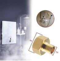 China 3/4*1/2 Inch BSP Thread Brass Compression Fitting For Air / Water for sale