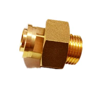 Cina filo d'ottone senza piombo del connettore BSP NPT del tubo dei montaggi di tubo flessibile del giardino 1.6Mpa in vendita