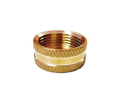 Cina Cappucci adattantesi d'ottone del cappuccio femminile del tubo flessibile di CNC per il giardino 3/4