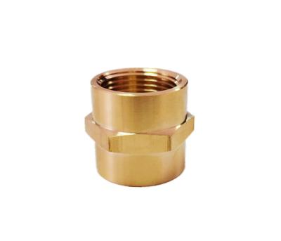 China Adattatore d'ottone a 3/4 pollici di coppia adattarsi di metropolitana del capezzolo NPT X a 3/4 pollici d'ottone NPT for sale