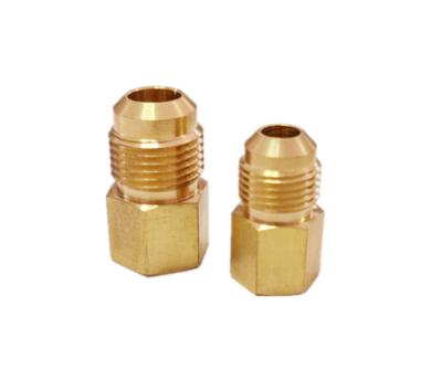 Cina 3/8 di Fllare * capezzolo riducentesi d'ottone d'ottone del montaggio di metropolitana del filo maschio di 1/2 NPT in vendita