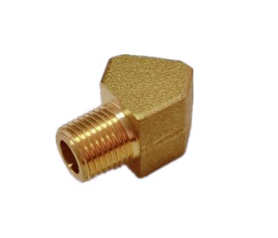 Cina Accessorio per tubi d'ottone del gomito della via da 45 gradi 1/8