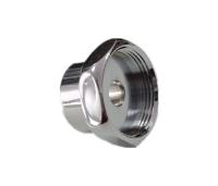 China CNC Female Brass Pipe Fitting With Chrome Plated for sale