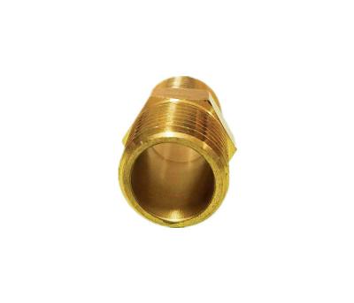 Cina 1/2» capezzolo d'ottone della sfortuna di X 1/2», adattatore d'ottone del tubo del connettore dei montaggi del filo maschio di 250F Npt in vendita