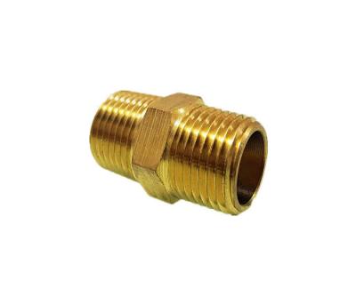 Cina 1/2» capezzolo d'ottone della sfortuna di X 1/2», adattatore d'ottone del tubo del connettore dei montaggi del filo maschio di 250F Npt in vendita