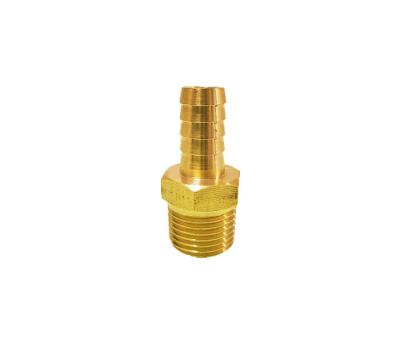 Cina Tubo maschio a 5/8 pollici di Barb Adapter 1/4Inch Barb x d'ottone maschio NPT del tubo flessibile dell'estremità filettata in vendita