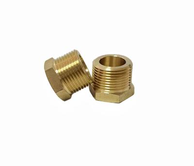 Cina sfortuna d'ottone femminile del maschio X 1/2» NPT di 1/2» NPT che imbussola montaggio d'ottone in vendita