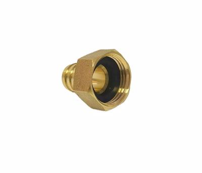 Cina filo a 3/4 pollici di 13.5mm Barb GHT con il montaggio d'ottone senza piombo della guarnizione nera in vendita
