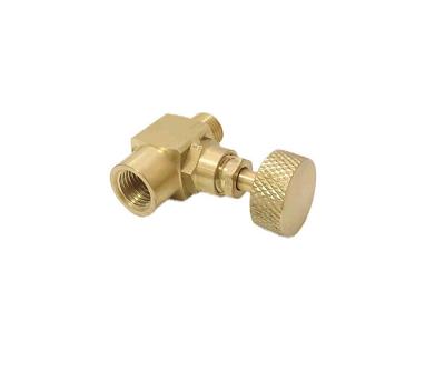 Cina 3/8 di maschio del NPT X 3/8 di alta pressione d'ottone femminile della valvola a spillo del NPT in vendita