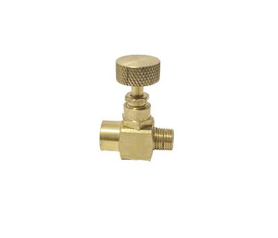Cina Femmina maschio d'ottone ad alta pressione della valvola a spillo 1/2 NPT X 1/2 NPT in vendita