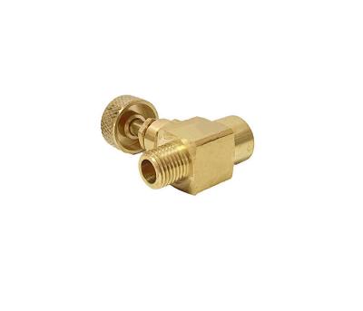 Cina Femmina maschio d'ottone ad alta pressione della valvola a spillo 1/2 NPT X 1/2 NPT in vendita
