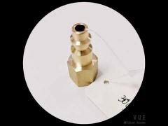 1/4 Inch NPT Quick Connect Air Fitting , Brass Female air Coupler Plug