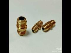 3/8 NPT Male Solid Brass Hex Nipples Equal Brass Pipe Adapter