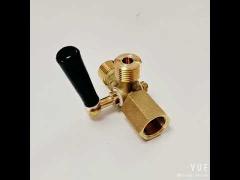 ANSI 1/2 Inch Male Brass Stopcock Valves For Air Pipe