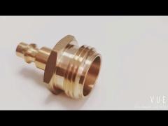 Lead Free Brass Blow Out 3/4NH-11.5 Male Used For Outdoor Pipes