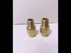Premium Solid Brass Pneumatics Reusable Hose-End Repair Fitting,3/8