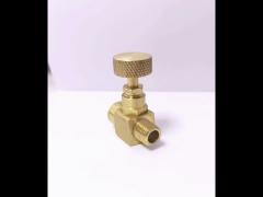 1/4 NPT Male * 1/4 NPT Female Brass Needle Valve High Pressure