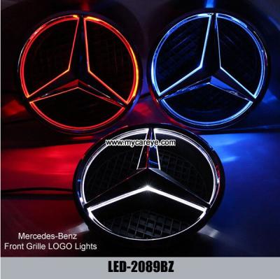 Chine L'insigne de lumière du logo LED de gril d'avant de la classe W176 A180 A200 A260 de Mercedes-Benz A s'allume à vendre