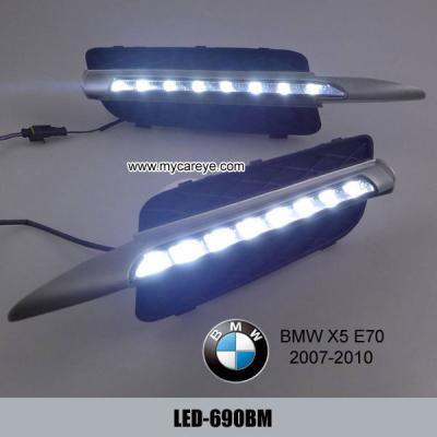 China Mejora diurna de las luces delanteras del coche del equipo de la luz de conducción de BMW X5 E70 DRL LED en venta