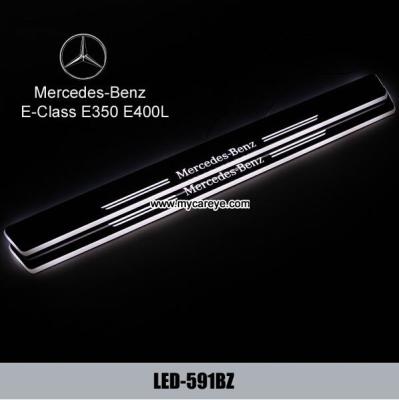China Pedal móvil de la puerta del travesaño de las luces LED del coche de la E-Clase E350 E400L de Mercedes-Benz en venta