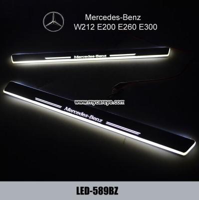 Mercedes-Benzs W212 E200 E260 E300L kundenspezifisches Licht des Autotür Willkommens-Pedal-LED