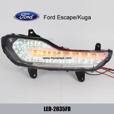 China Ford escapa mercado de accesorios diurno de la luz corriente de la señal de vuelta de Kuga DRL LED en venta