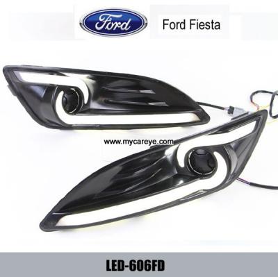 China Señal de vuelta de la guía de luces de conducción de la luz del día de la fiesta DRL LED de Ford para los coches en venta