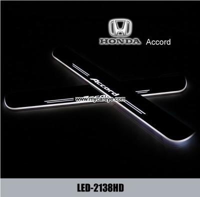 China Venda la placa del desgaste del travesaño de la puerta de coche de la luz del accesorio auto LED para Honda Accord en venta