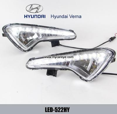China Luz del día diurna de las luces de conducción de Hyundai Verna 2014 DRL LED para el coche en venta