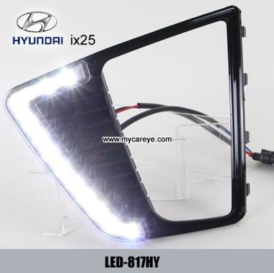 China Mercado de accesorios ligero exterior diurno de las luces de conducción de Hyundai ix25 DRL LED en venta