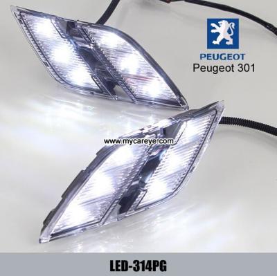 China Peugeot 301 DRL LED Daytime Running Lights automotive led light kits for sale