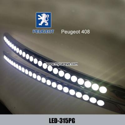 China Compañía diurna de la venta al por mayor de la luz del día del coche de la luz corriente de Peugeot 408 DRL LED en venta