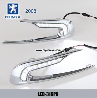 China Venta diurna de la luz del día de la conducción de automóviles de las luces corrientes de Peugeot 2008 DRL LED en venta