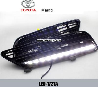 China TOYOTA marca luz del día diurna de la conducción de automóviles de las luces corrientes de x 10-13 DRL LED en venta