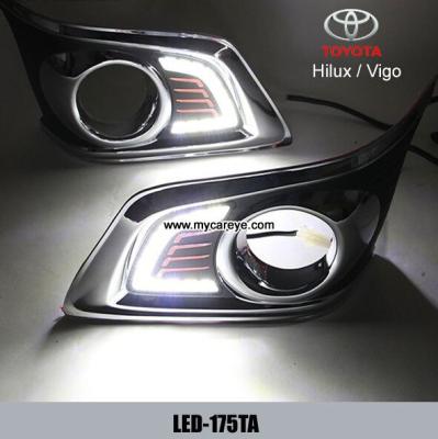 Toyota Vigo Hilux DRL LED Daytime Running Lights car exterior daylight