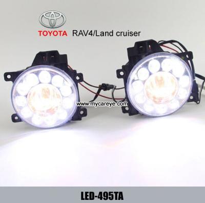China Proveedor diurno de la luz del coche de las luces de conducción del crucero DRL LED de la tierra de TOYOTA RAV4 en venta