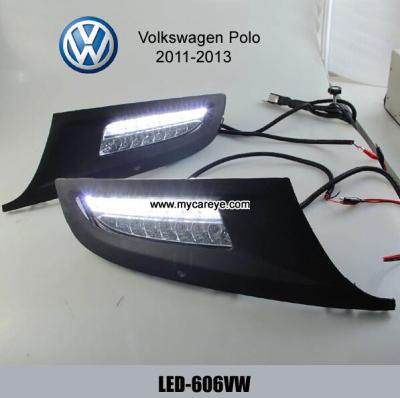China Volkswagen VW Polo DRL LED Daytime Running Lights Car turn light for sale for sale