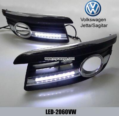 China Mejora de las luces de conducción de la señal de vuelta de VW Jetta Sagitar DRL de Volkswagen LED en venta