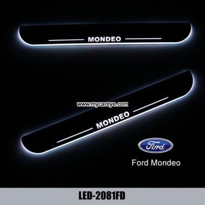 China Custom car door welcome light diy aftermarket for Ford Mondeo car upgrade for sale