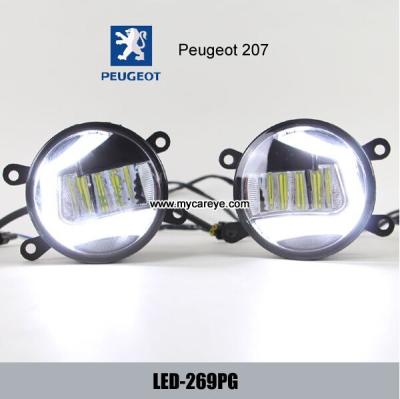 China Peugeot 207 luces corrientes diurnas delanteras de la lámpara LED de la niebla que conducen luz del día en venta