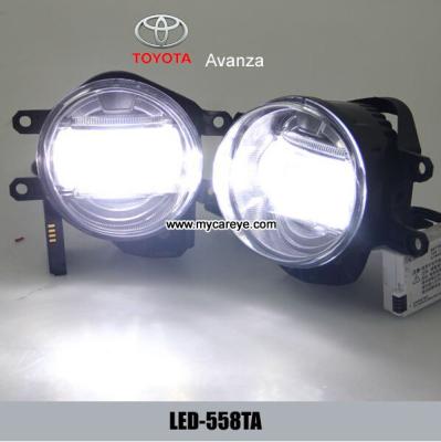 China Venda las luces de conducción diurnas de la modificación LED de la lámpara de la niebla del frente del coche de TOYOTA Avanza en venta