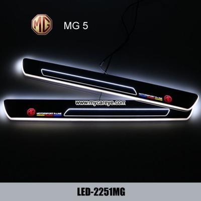 Lumière accessoire du filon-couche LED de porte de plat d'usure d'acier inoxydable de voiture de MG 5
