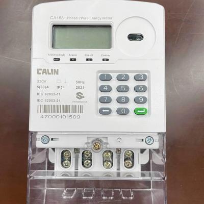 Quality Class 1.0 LED Electric Token Meter with IP54 Protection for sale