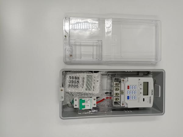 Quality Single Phase Smart Prepaid Energy Meter With STS Payment Algorithm DLMS for sale